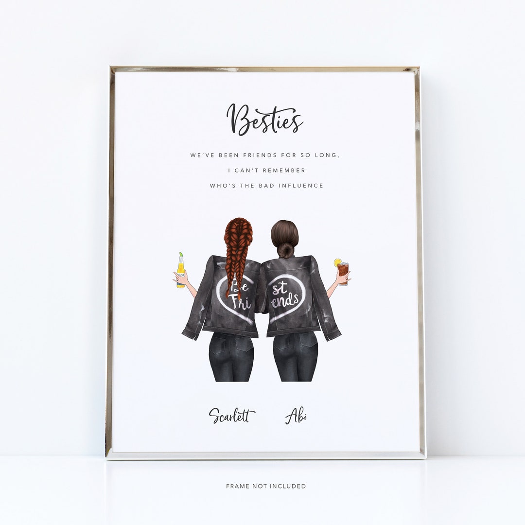 Picture of Friends / Friends Poster With Quote / Friendship Picture ...