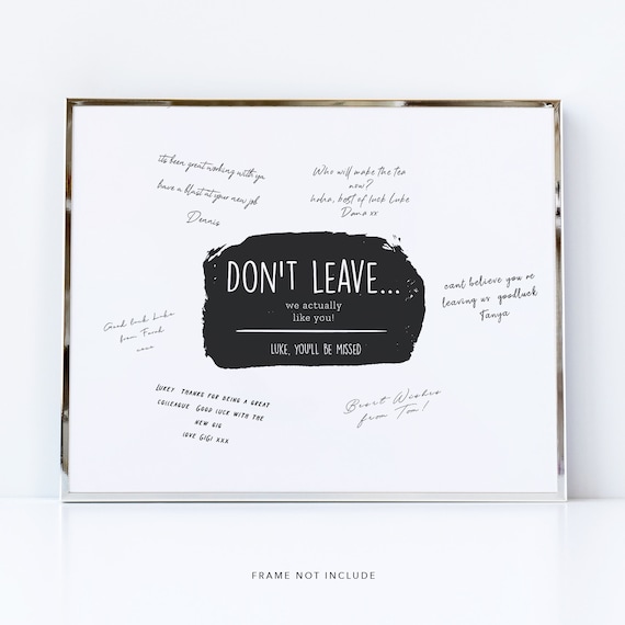 Goodbye Gift / Good Luck Gift / Leaving Gift / Colleague Gift - Etsy UK