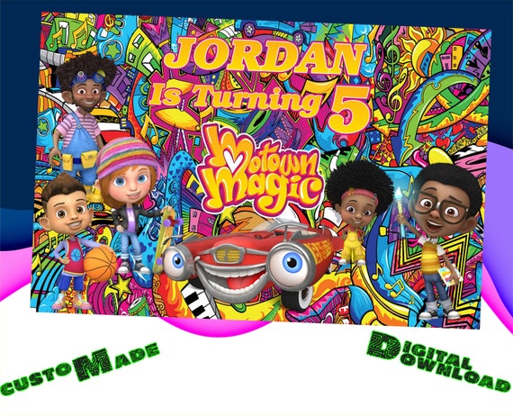 Motown Magic Backdrop / Motown Magic Banner / Motown Magic | Etsy