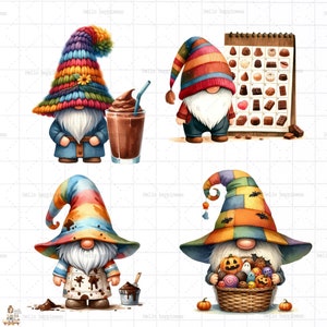 Gnome and Sweets,chocolate Png,ice Cream ,gnome Clipart,love Clipart ...