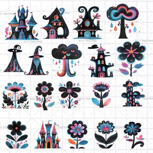 Alphabet Doodle Fantasy, Cute Wizard,letter Fantasy,colorful Alphabet ...
