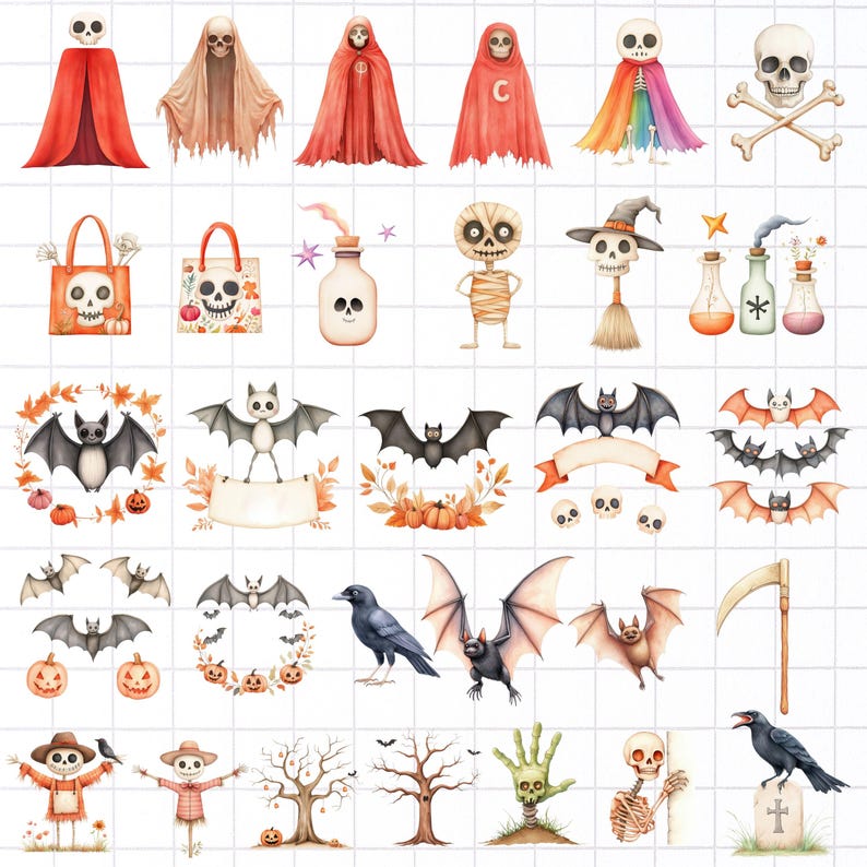 Skeleton Alphabet Letter PNG, Number Clipart, Funny Ghost, Halloween ...