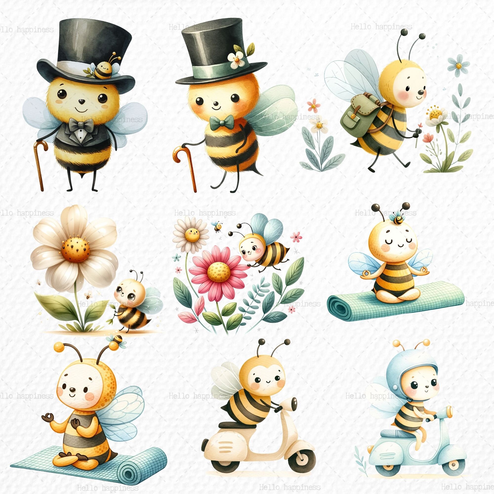 Bee Alphabet,cute Bee Png, Letter Knitting Pattern,bee Clipart, Bee Png ...