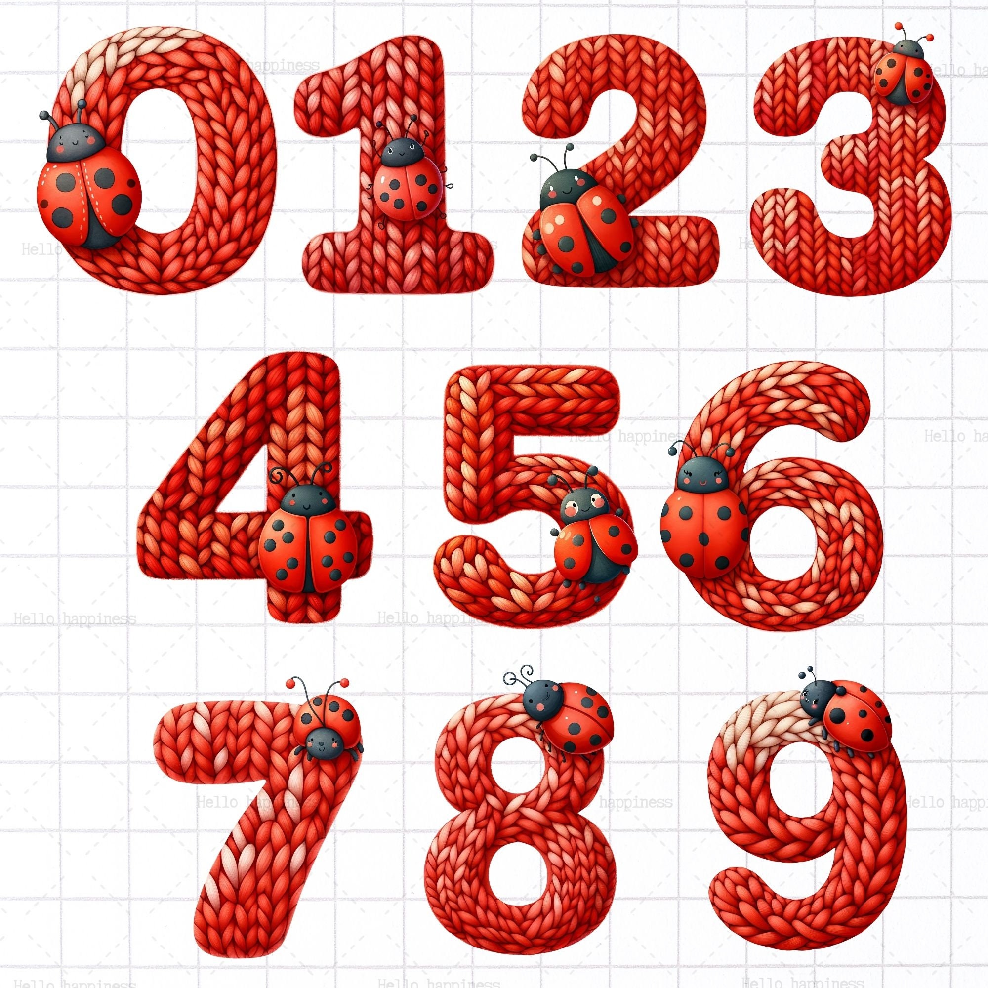 Ladybug Alphabet, Ladybug Png, Letter Knitting Pattern,ladybug ...