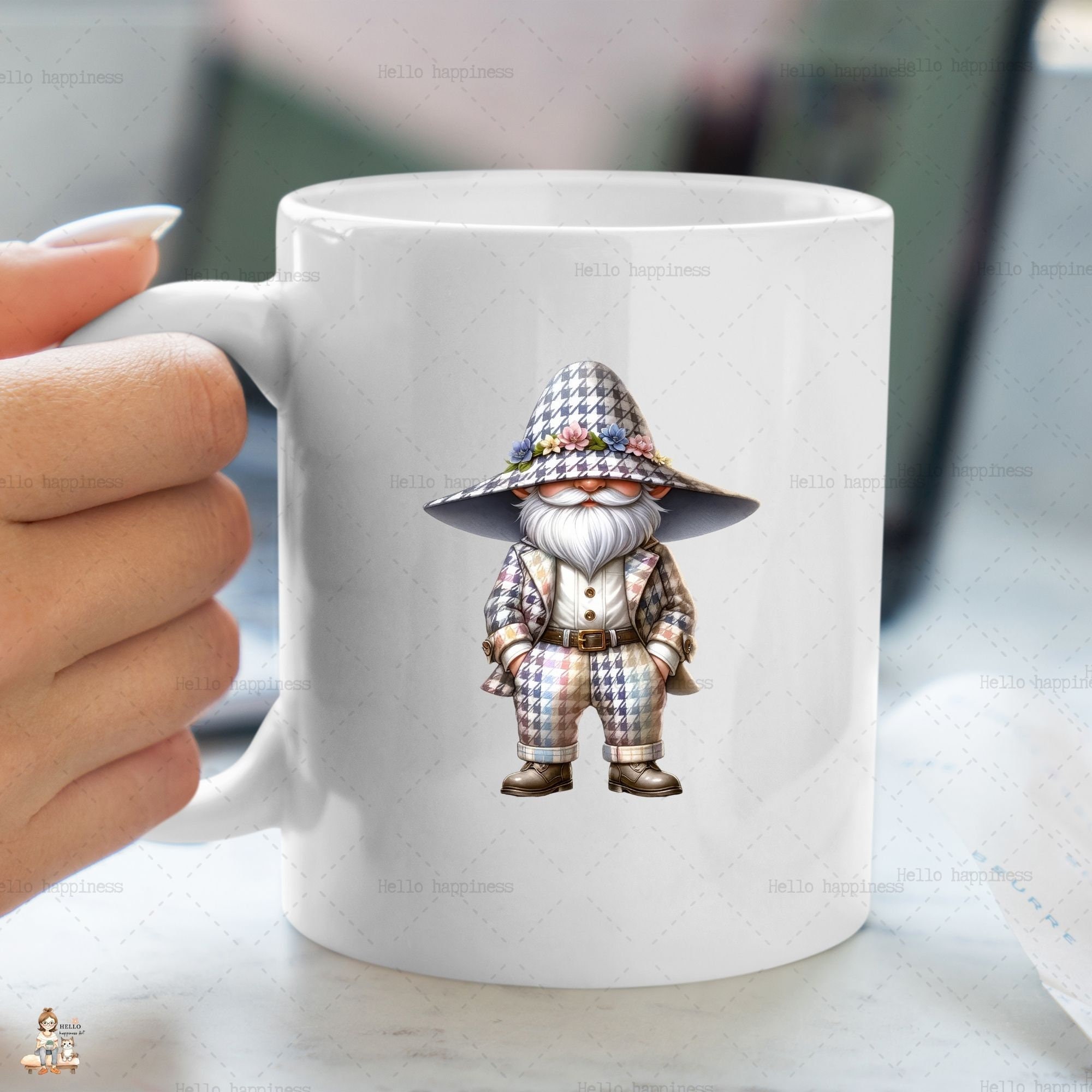 Cute Gnome,smart Gnome PNG, Men Working, Gnome Wearing a Suit,gnome ...