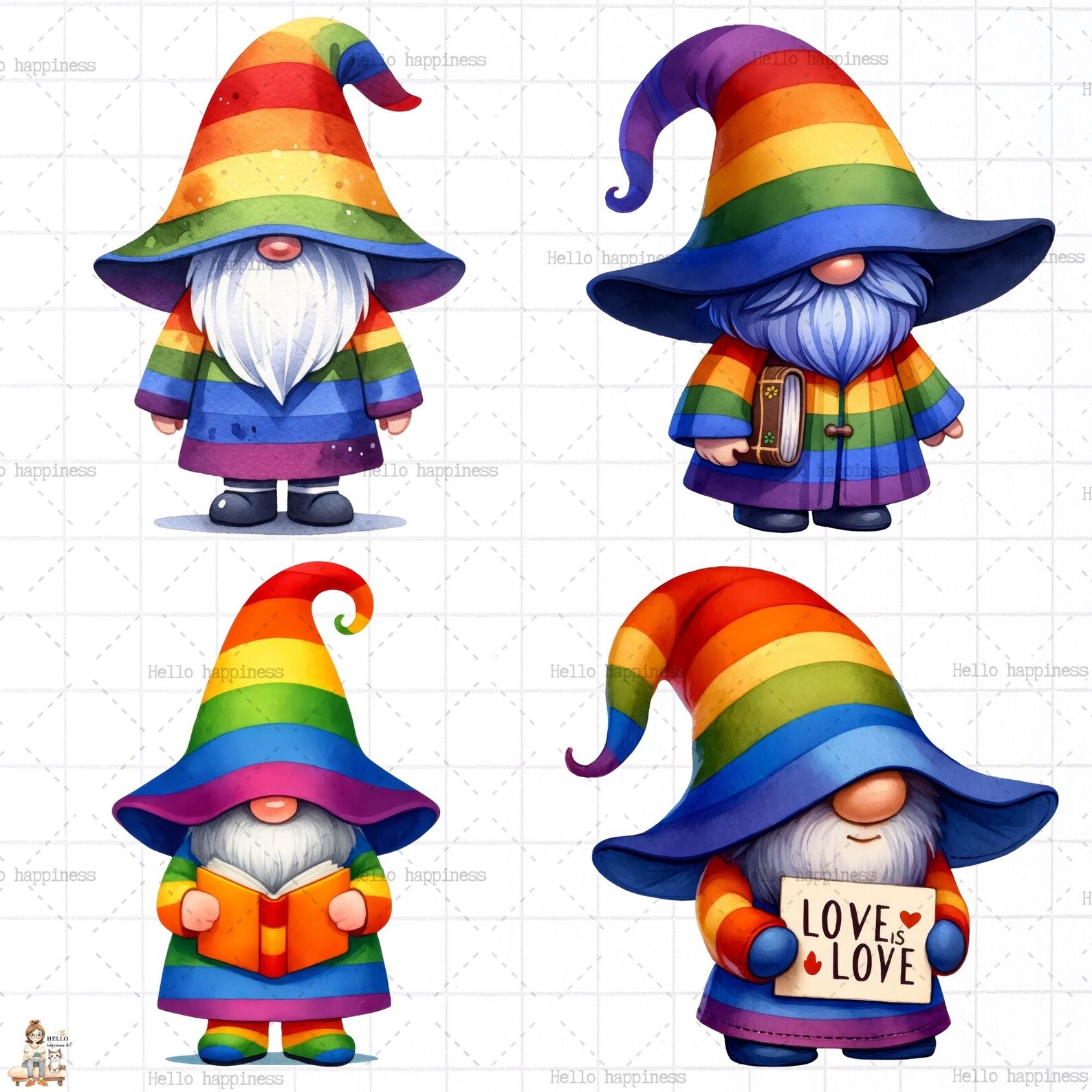 LGBT Gnome, Funny Gnome, PNG Pride Month Gnome PNG, Pride Gnome Clipart ...