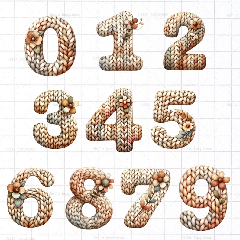 Alphabet Knitting Clipart, Letter Knitting Pattern, Bear Knitting ...