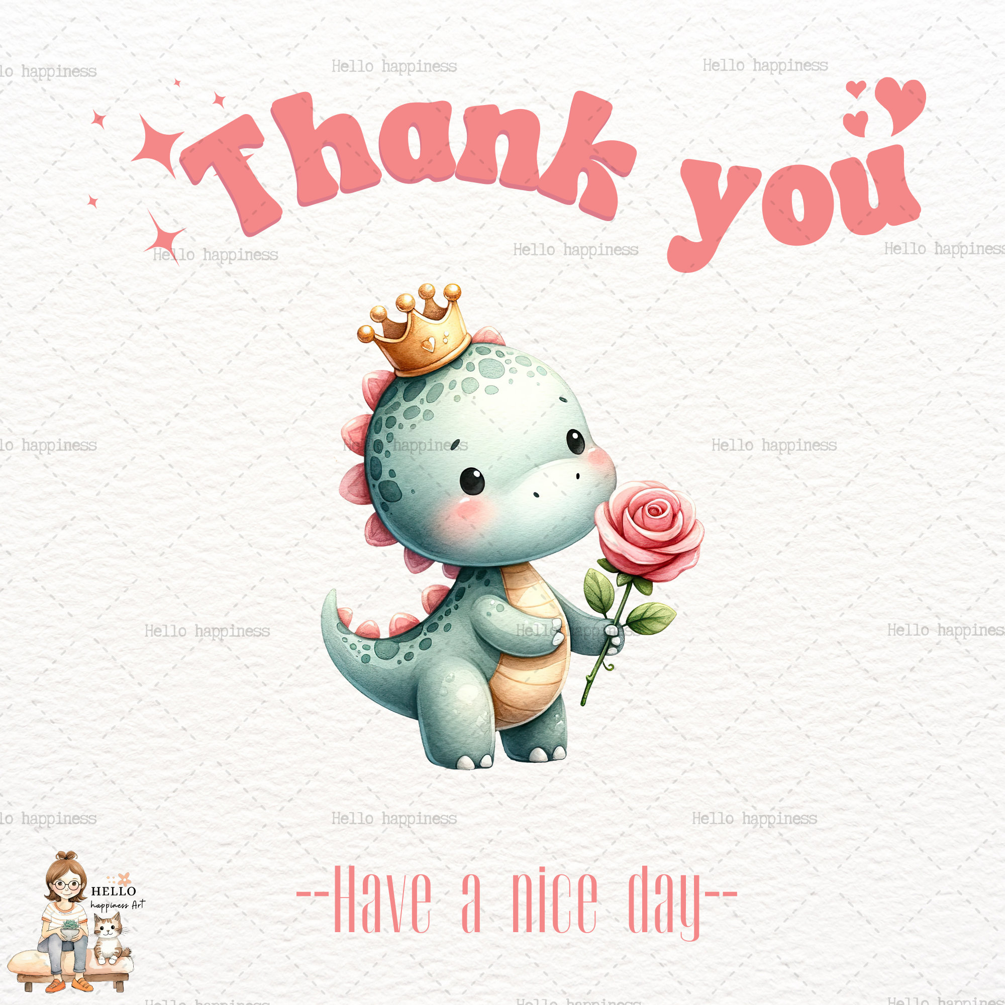 Watercolor Dinosaur Clipart, Cute Baby Dragon Valentine Clipart, Dragon ...