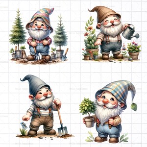 Gnomes Gardener Clipart,gnome Png,gardener Themed Png,apple Clipart ...