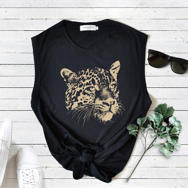 Leopard Print Tank Tops - Etsy