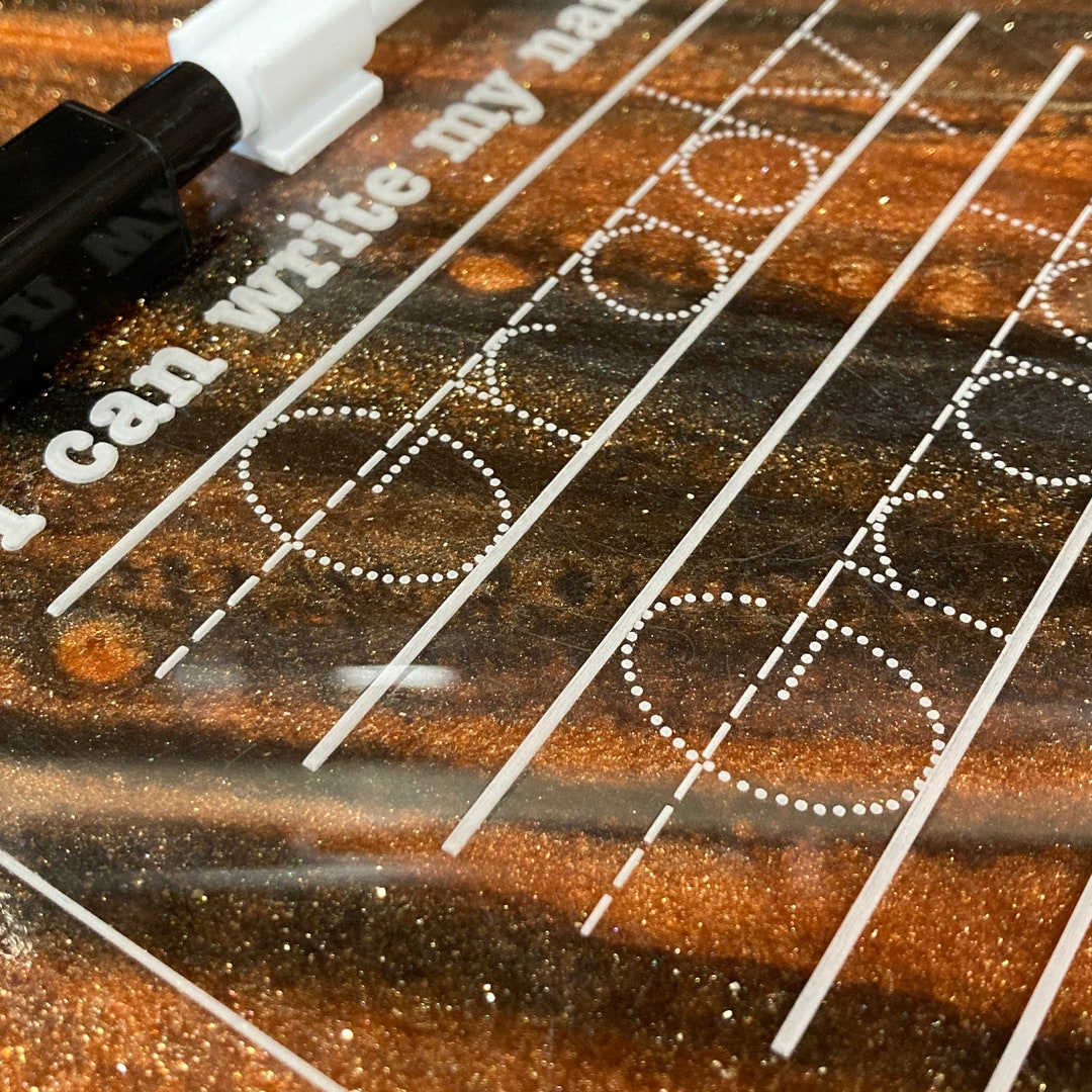 Name Tracing Board Early Learning Custom Name Boards - Etsy