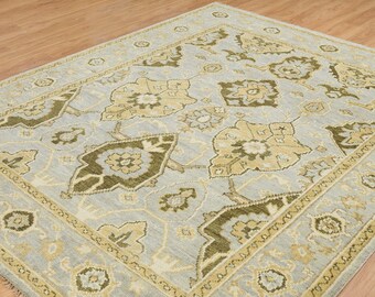 Ivory and Gold Rug - Etsy