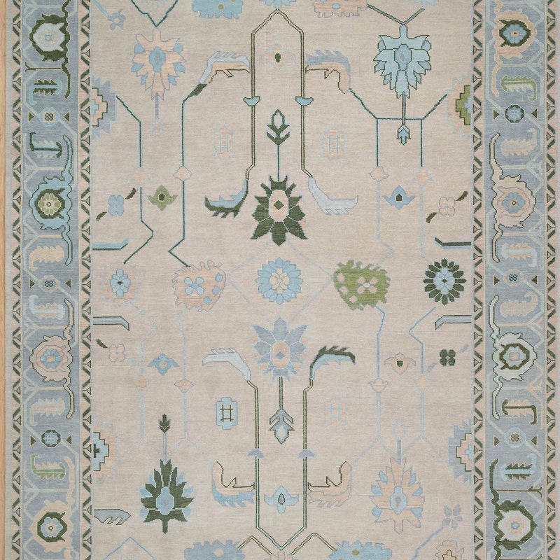 Oushak Rug 9x12 - Etsy