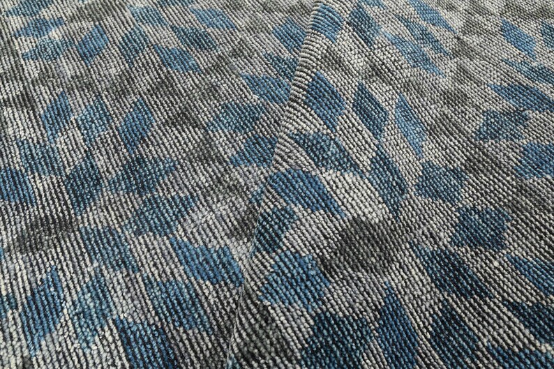 8' X 10' Geometric Modern Design Soft Pile Area | Etsy