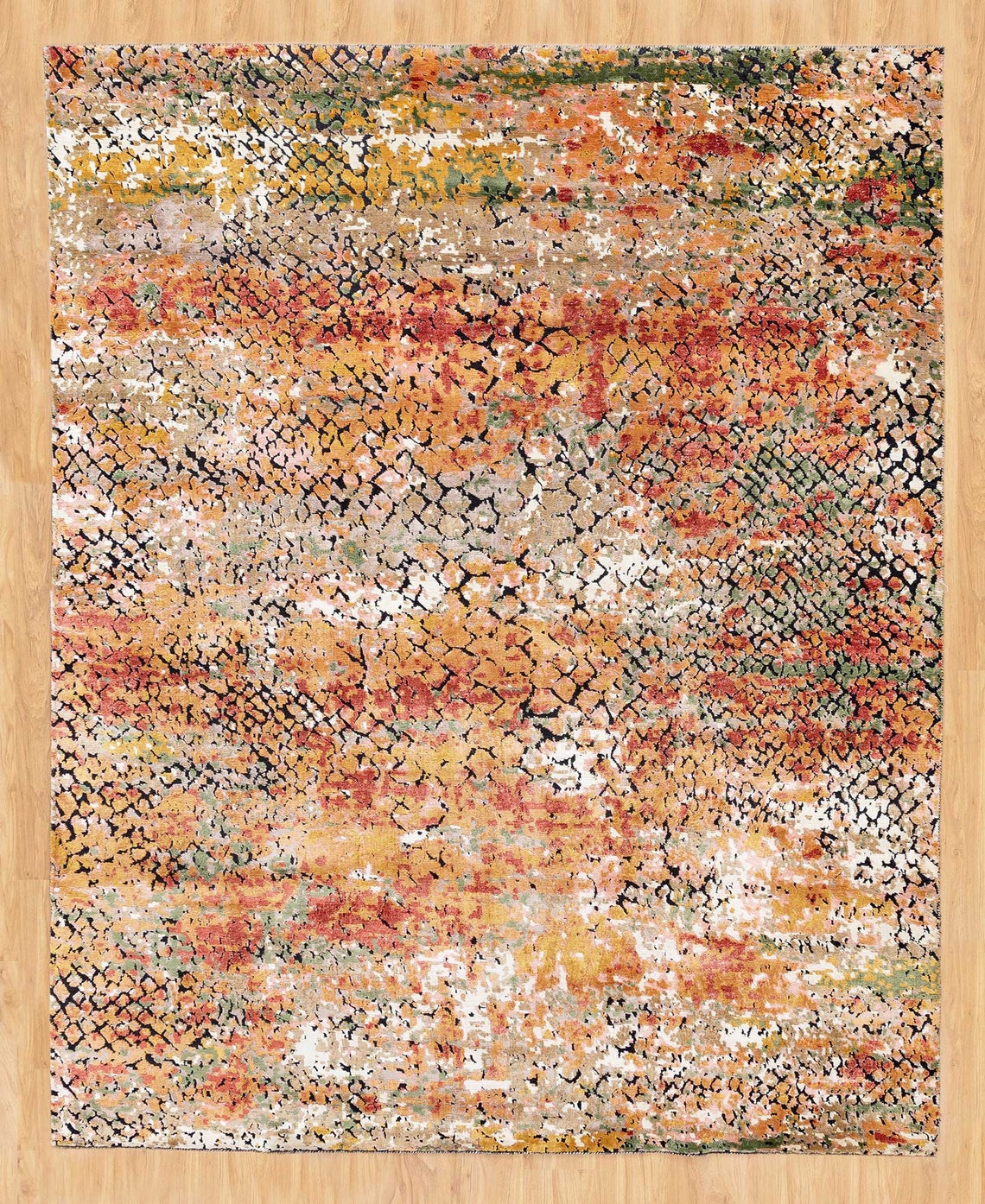 Multi Color Modern Deco Rug Area Rug 8' X 10' - Etsy