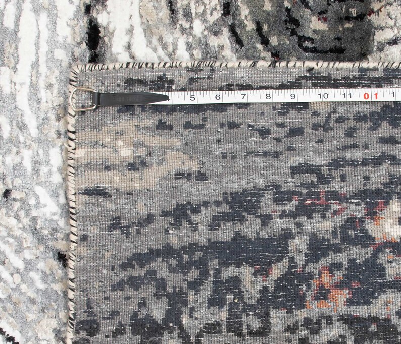 6' X 9'1 Bohemian Modern Living Room Rugblack - Etsy