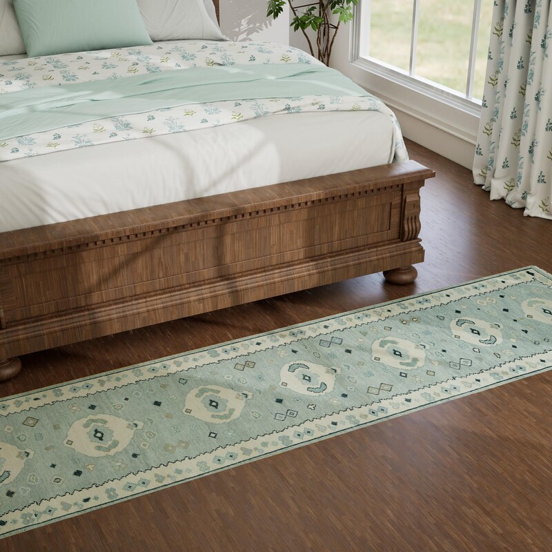 Blue Turkish Runner - Etsy