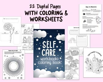 Self Care Workbook - Etsy