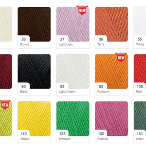 Alize Diva Microfiber Acrylic Yarn 382 Yards-100 Grams Crochet and ...