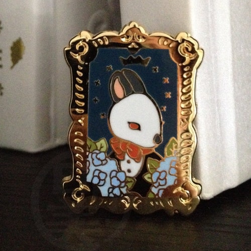 Portrait of a White Bat Series 1 Collectable Enamel Pin - Etsy