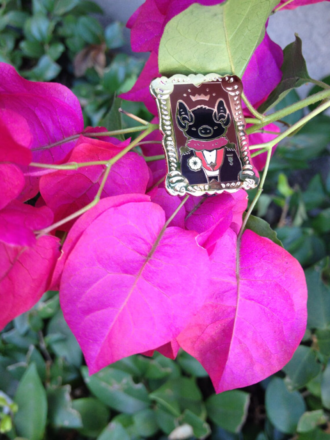 Portrait of a Royal Bat Series 1 Collectable Enamel Pin | Etsy