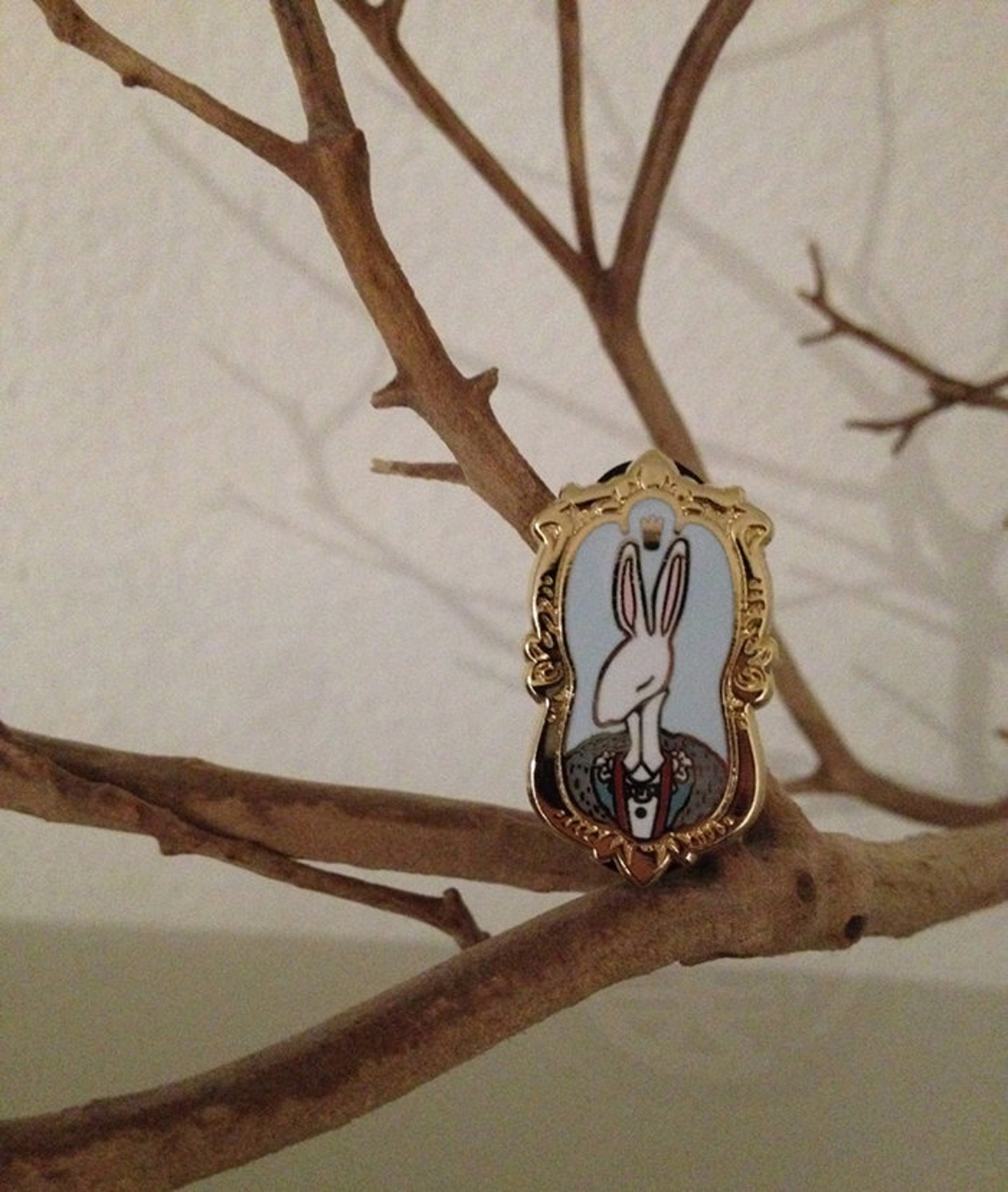 Portrait of a Royal Rabbit - Series 1 - Collectable Enamel Pin - Etsy