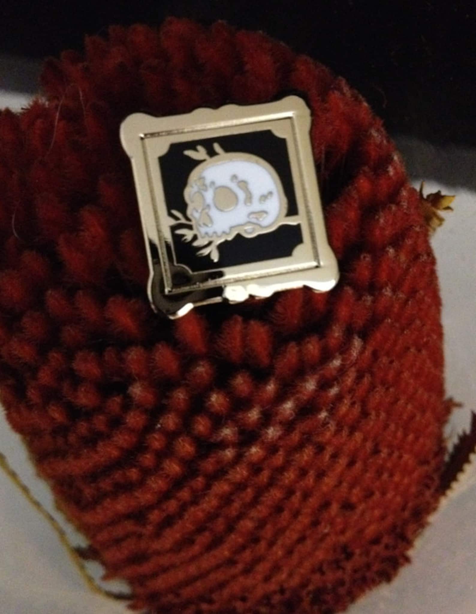 Small Portrait of a Skull - Series 1 - Collectable Enamel Pin - Etsy