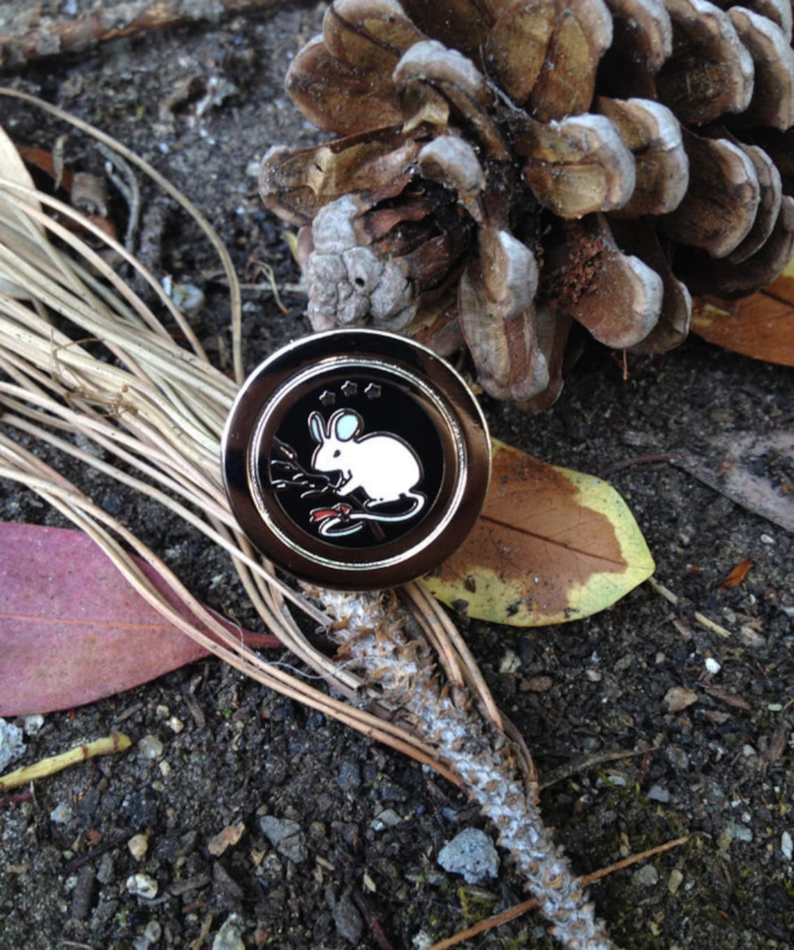 Portrait of a Mythical Mouse Series 1 Collectable Enamel - Etsy