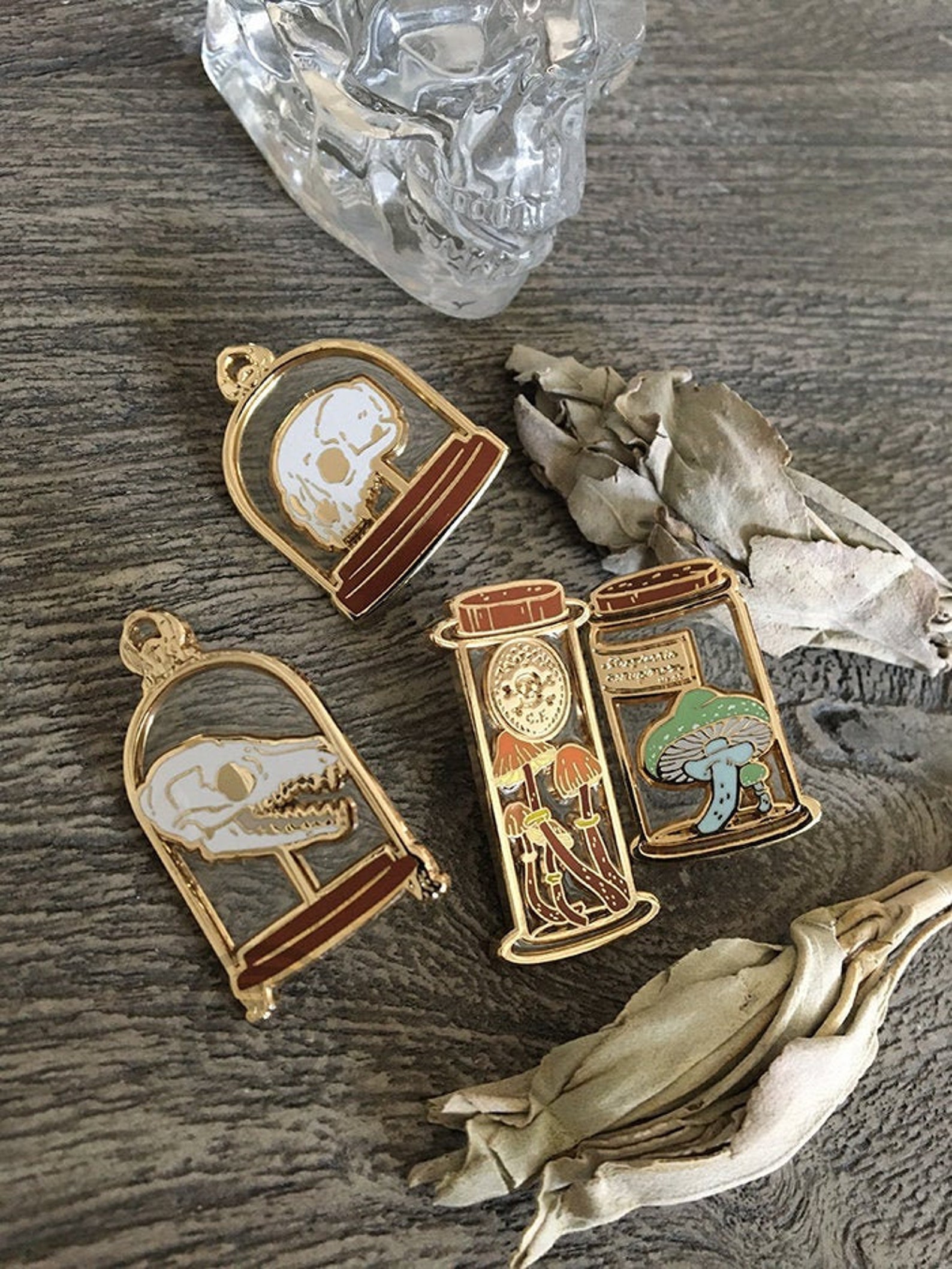 Apothecary Jar Poisonous Mushroom Series 2 Collectable | Etsy