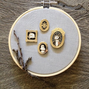 Series 1 - Full Portrait Collection - Collectable Enamel Pin Set - Etsy