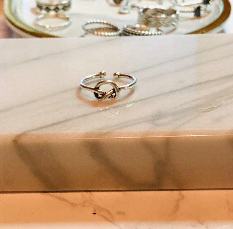 925 Sterling Silver Ring Stackable Ring Silver Open Ring | Etsy