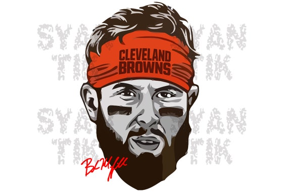 Baker Mayfield PNG File Cleveland Browns | Etsy