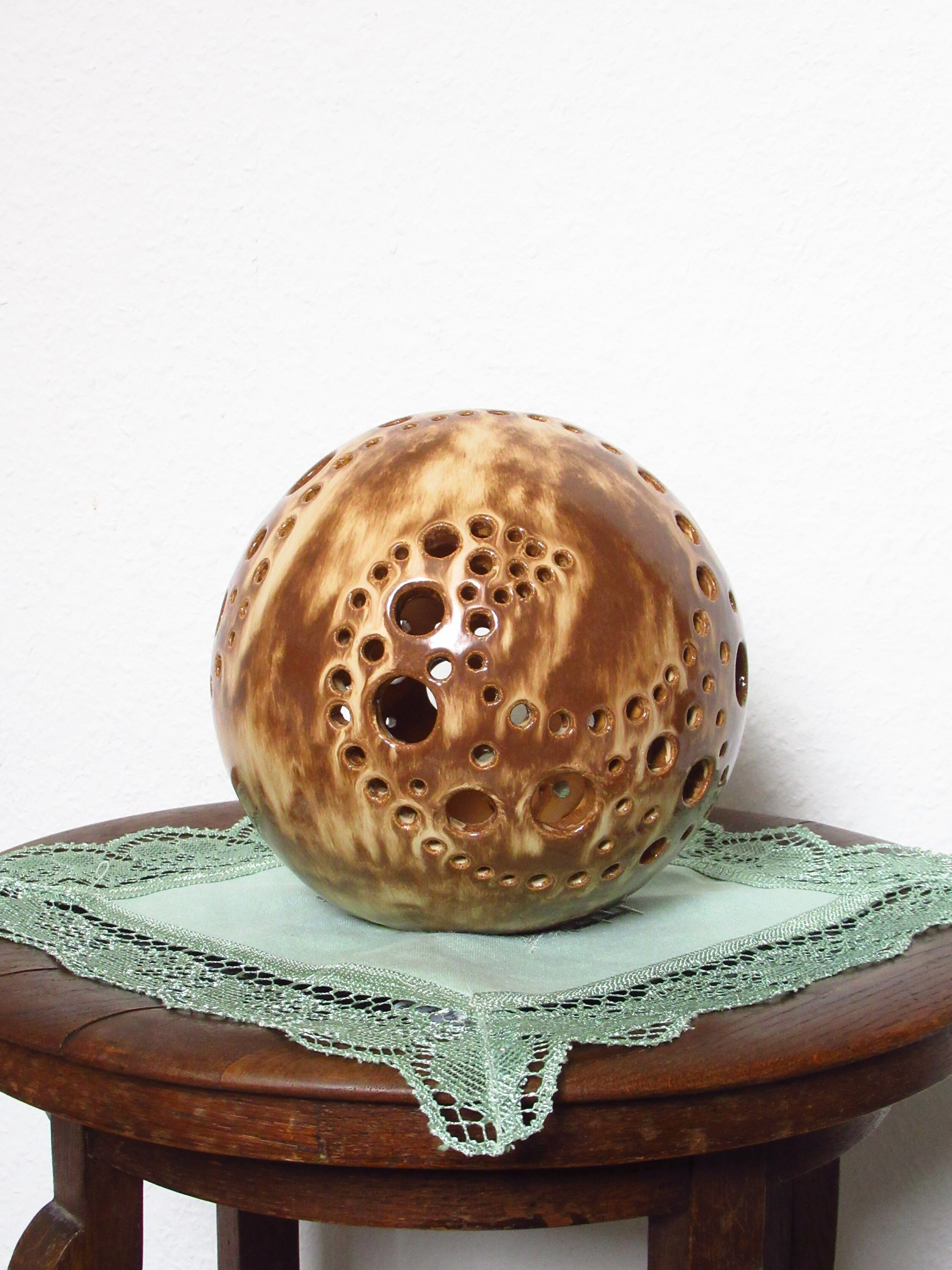 Ceramic Ball Light Ball Garden Ball - Etsy UK