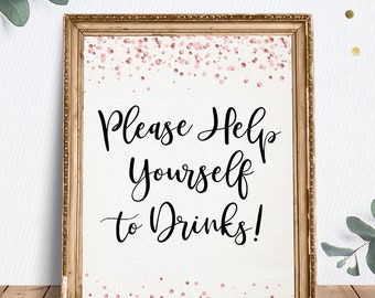 Please Help Yourself Printable Sign - Etsy