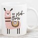 Llama Mug Alpaca Quote No Prob Llama Quote Funny Mug for - Etsy