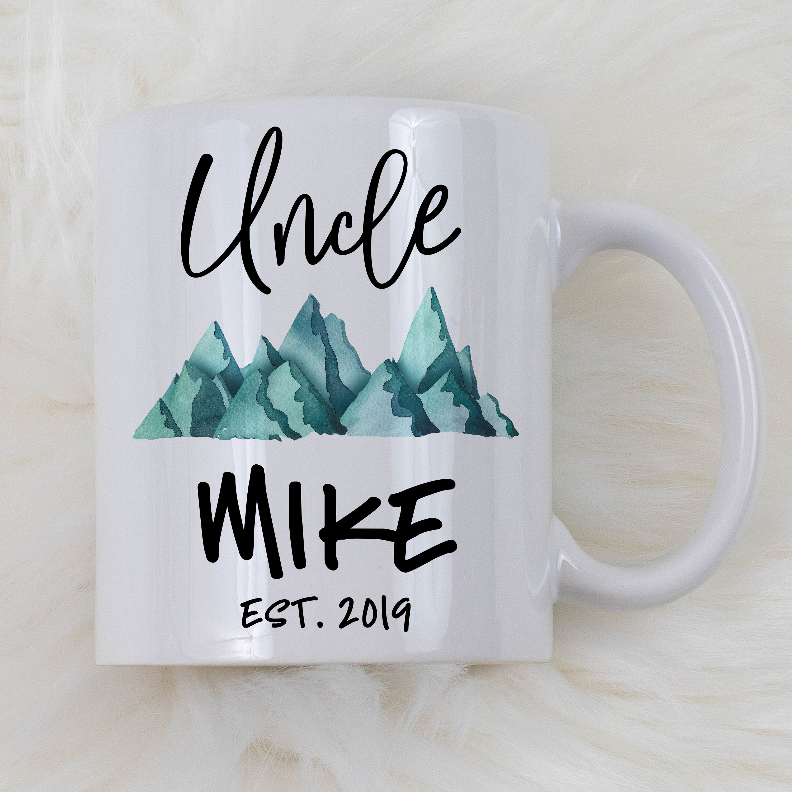 Uncle Mug Personalized Mug New Uncle Gift Custom Mug Uncle | Etsy