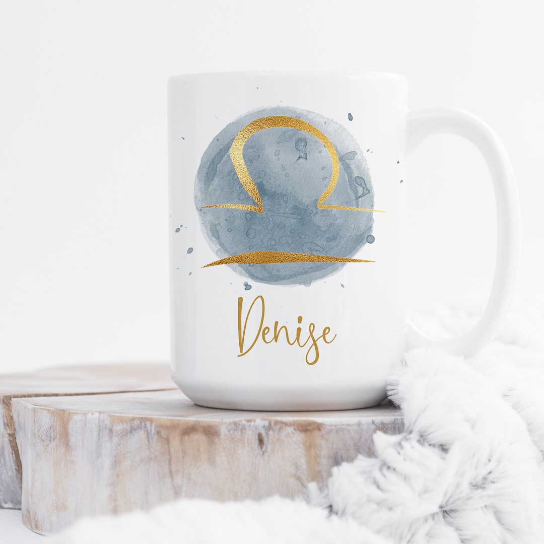 Libra Coffee Mug, Libra Constellation, Horoscope Gifts, Gift for Libra ...