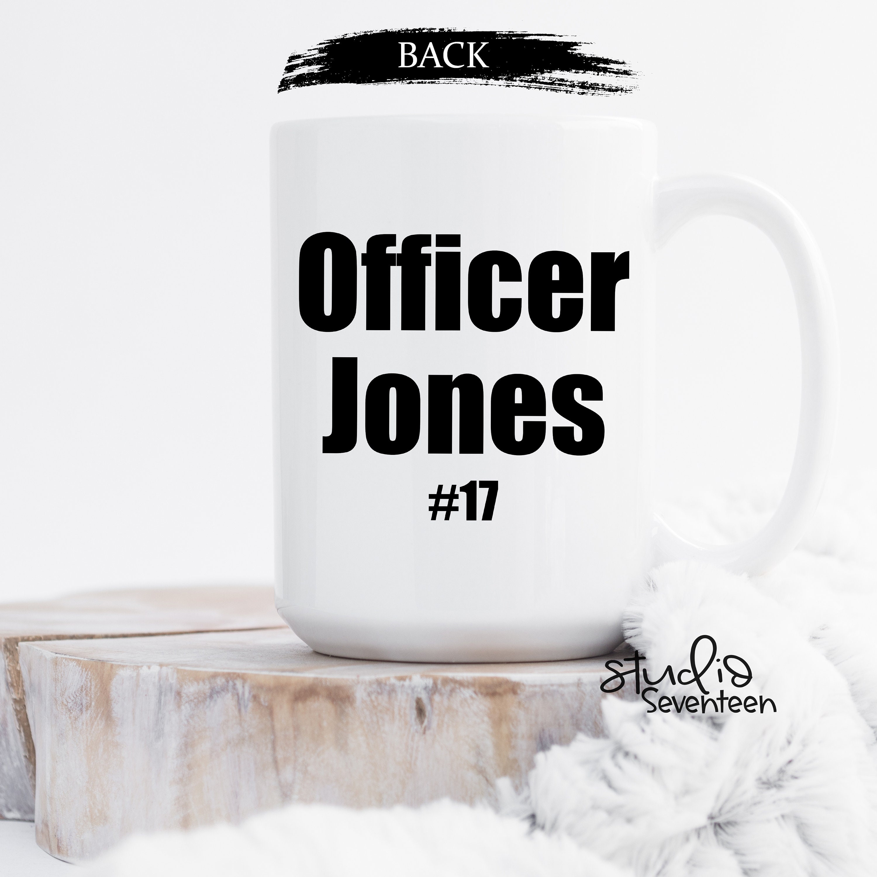 Police Officer Mug Personalized Police Officer Gift Police - Etsy