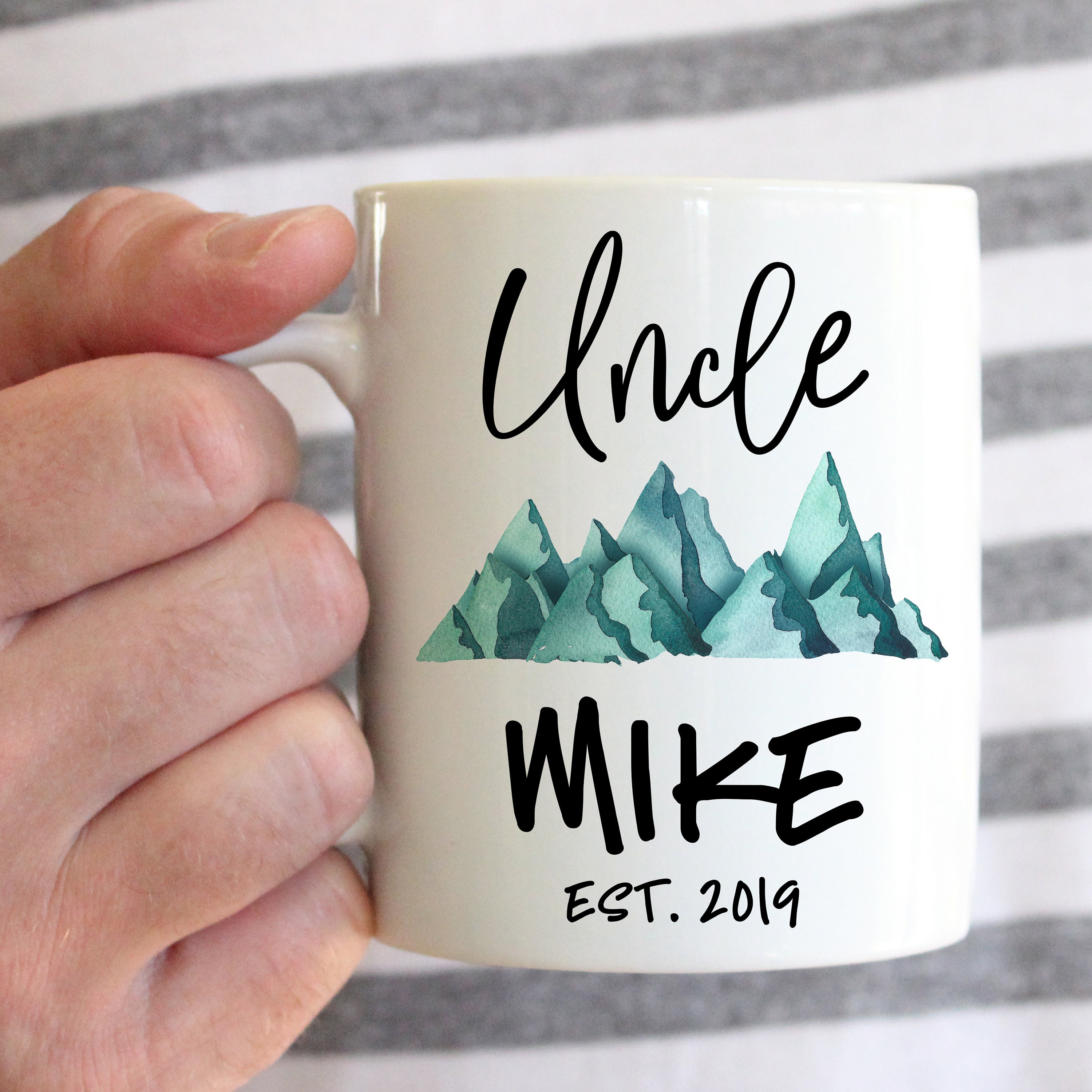 Uncle Mug, Personalized Mug, New Uncle Gift, Custom Mug, Uncle Coffee ...
