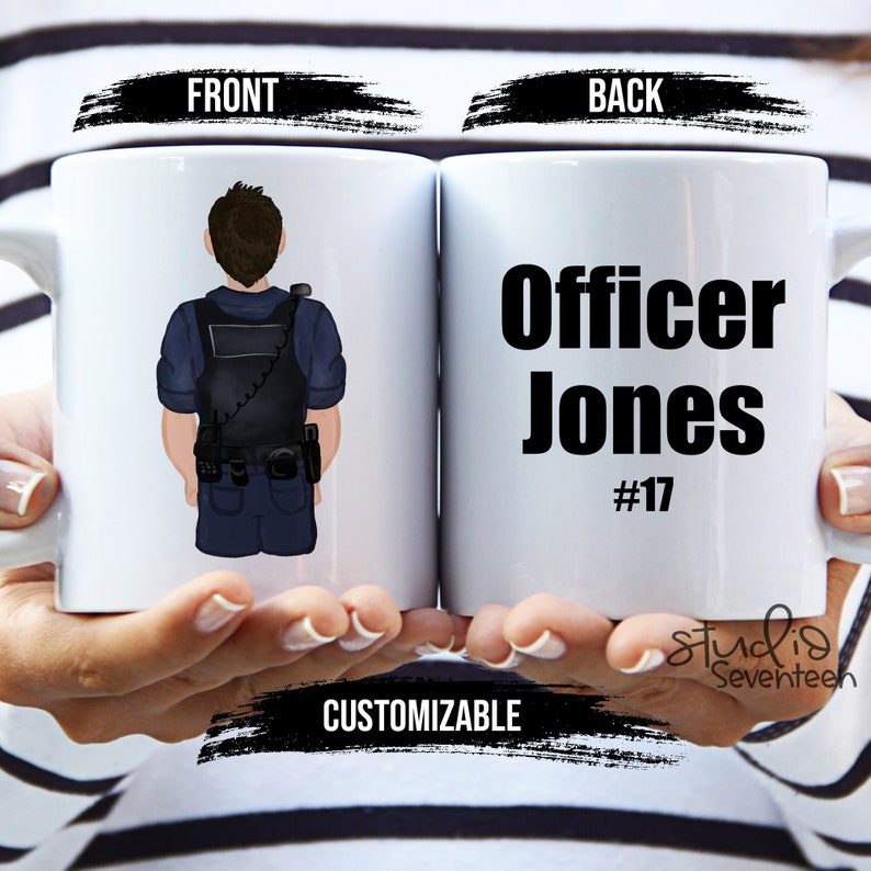 Police Officer Mug Personalized Police Officer Gift Police - Etsy