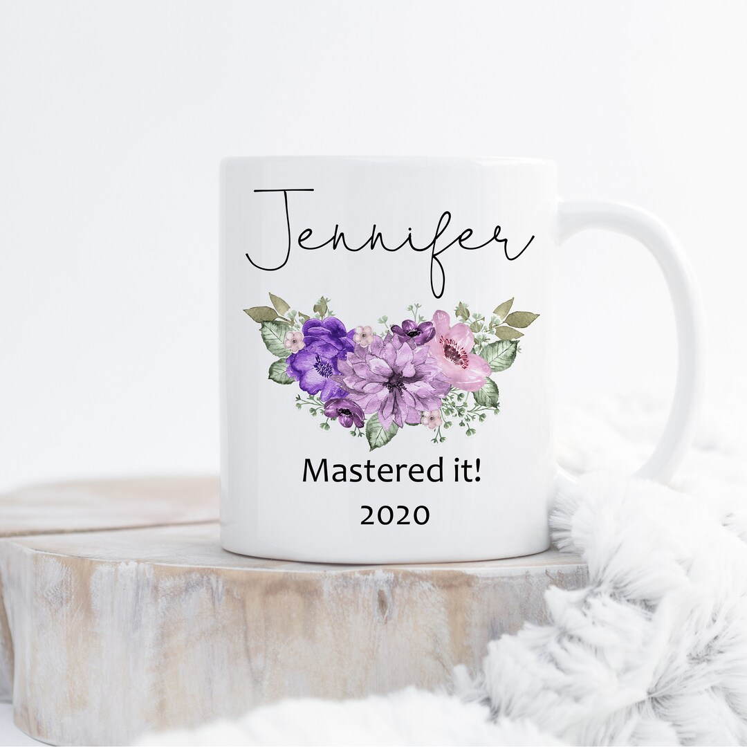Master's Degree Graduation Gift Personalized Graduation - Etsy
