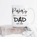New Dad Mug Personalized Dad Mug Baby Reveal Mug First Time - Etsy