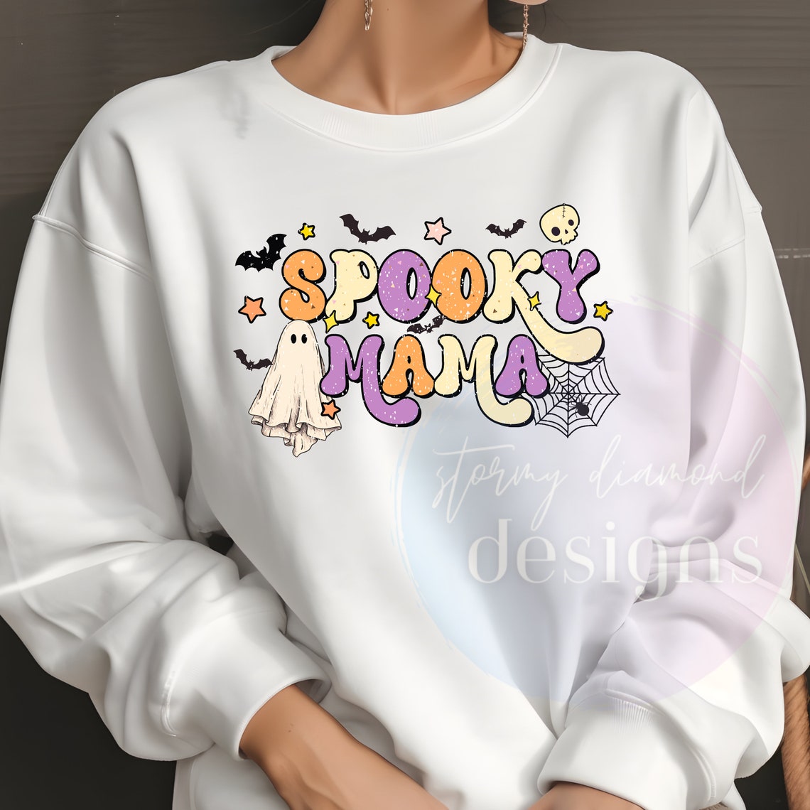Spooky Mama PNG, Spooky Squad PNG, Spooky Png, Halloween Png, Ghost Png ...