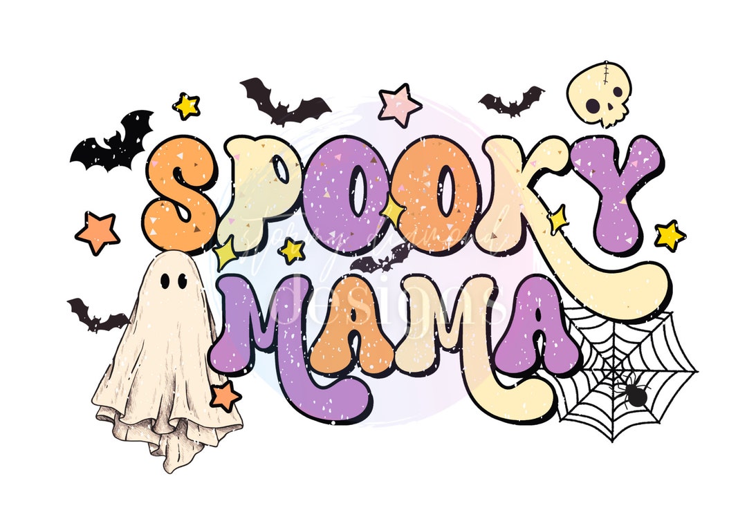 Spooky Mama PNG, Spooky Squad PNG, Spooky Png, Halloween Png, Ghost Png ...
