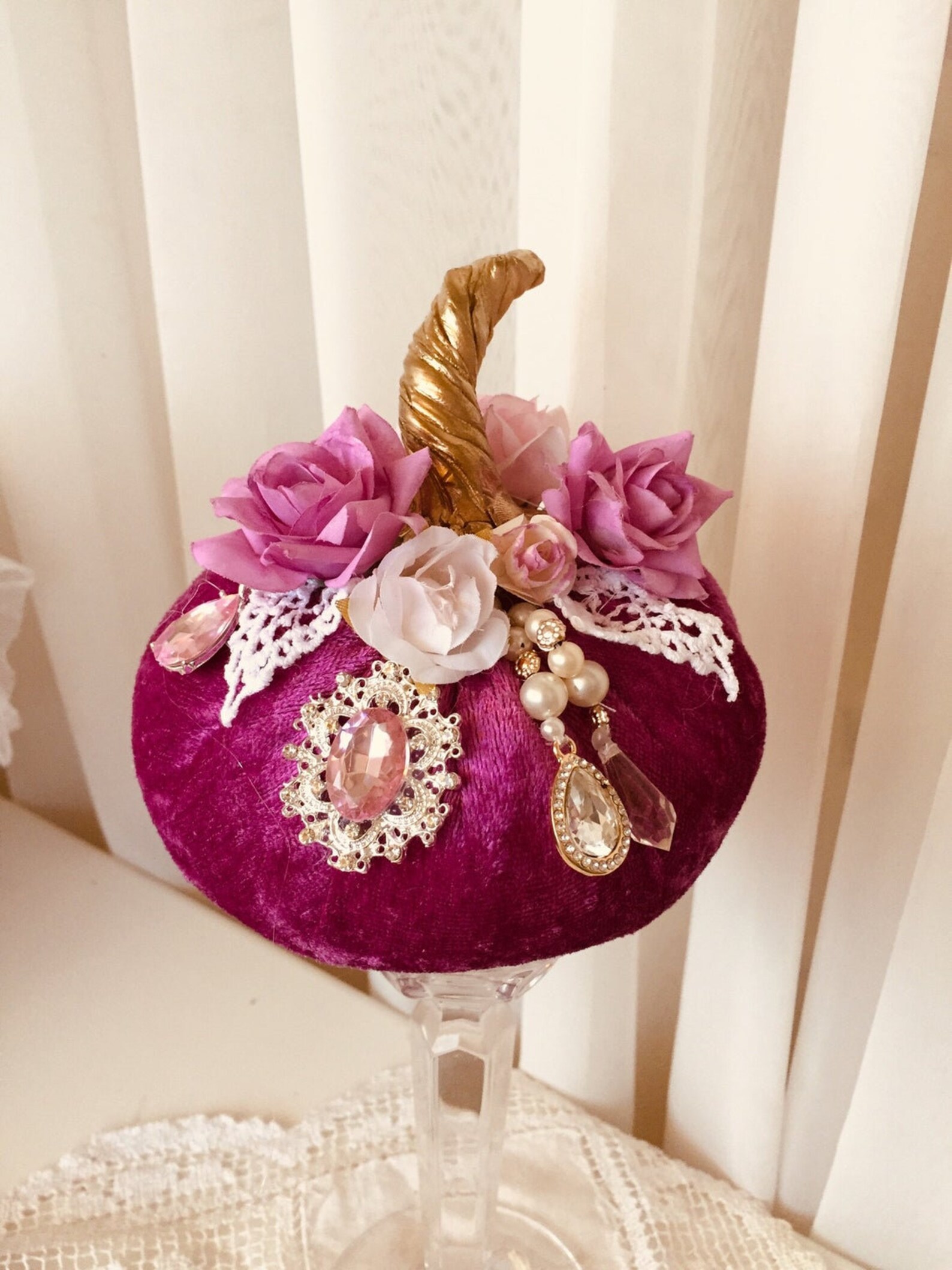 Velvet Pumpkins Pink Velvet Pumpkins Fall Wedding Decor - Etsy