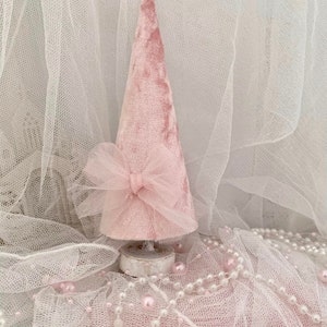 Pink Mini Christmas Tree Christmas Cone Tree - Etsy
