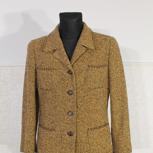 Tweed Jacket - Etsy