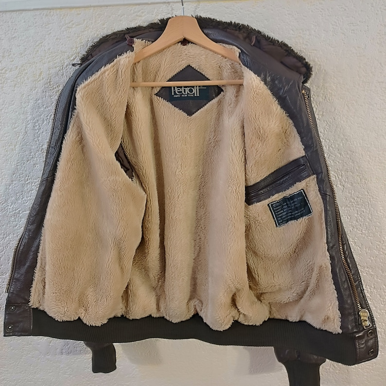 A2 Jacket, Petroff Military Jacket, Bomber Jacket, Leather Jacket Faux ...