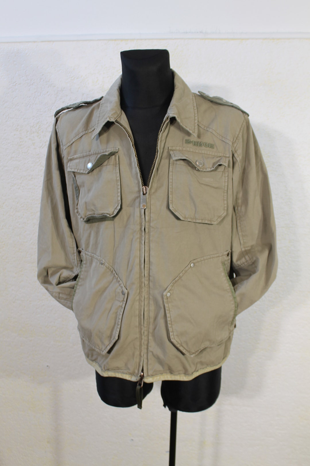 Military Jacket, Energie Jacket, Brown Trench Jacket, Cotton Jacket Men ...