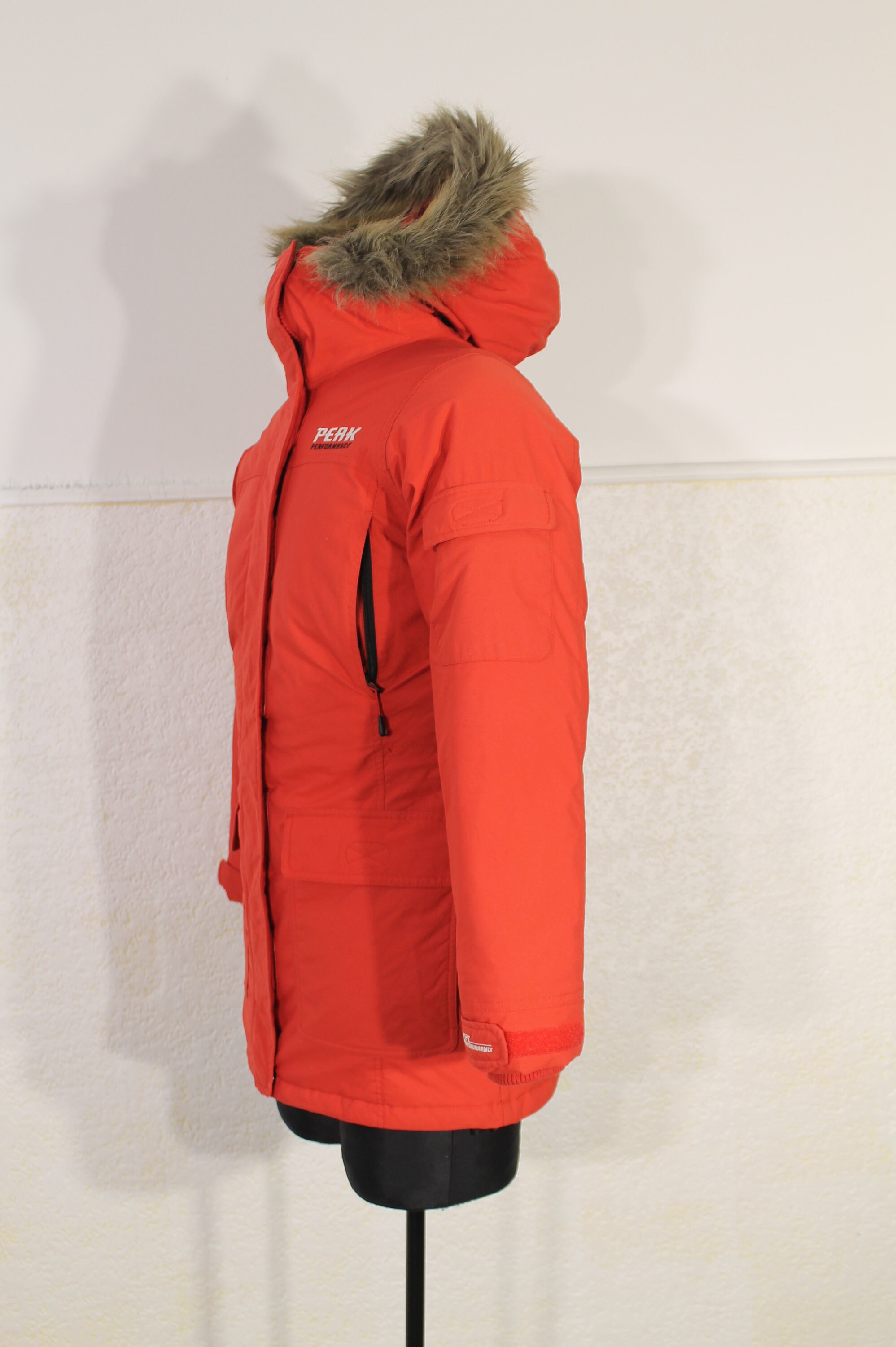 Vintage Parka Women, Goose Down Parka, Red Winter Jacket, Padded Jacket ...